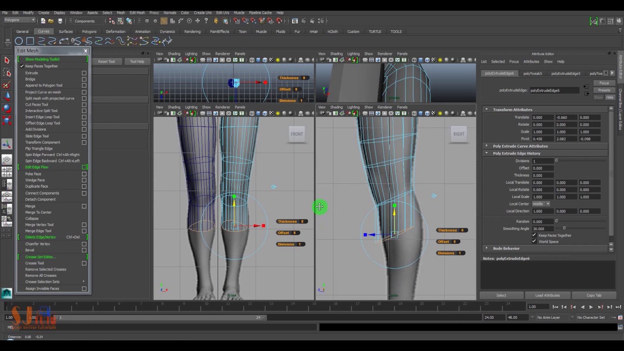 Character Modeling Tutorial Part 02 Youtube