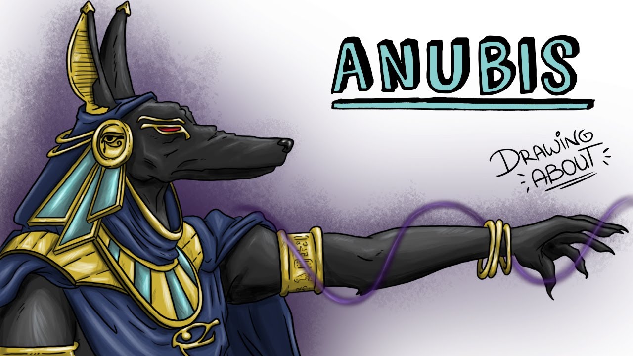 Deuses Egipcios Anubis Para Criancas