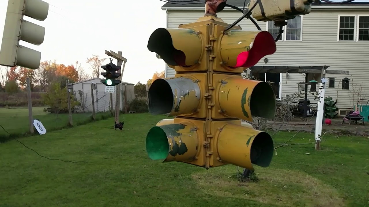 Backyard Traffic Signal Setup Fall 2019 Youtube