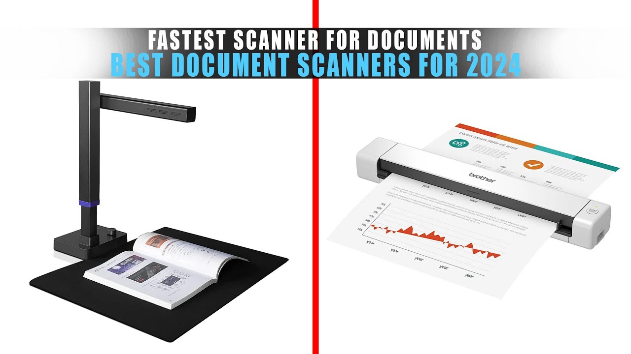 5 Best Document Scanners For 2024 Fastest Scanner For Documents Youtube
