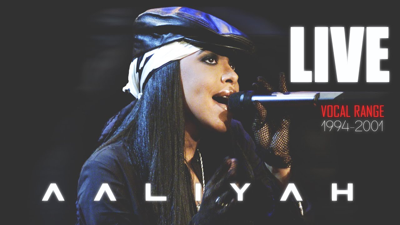 Aaliyah Live Vocal Range B2 F7 Youtube Music