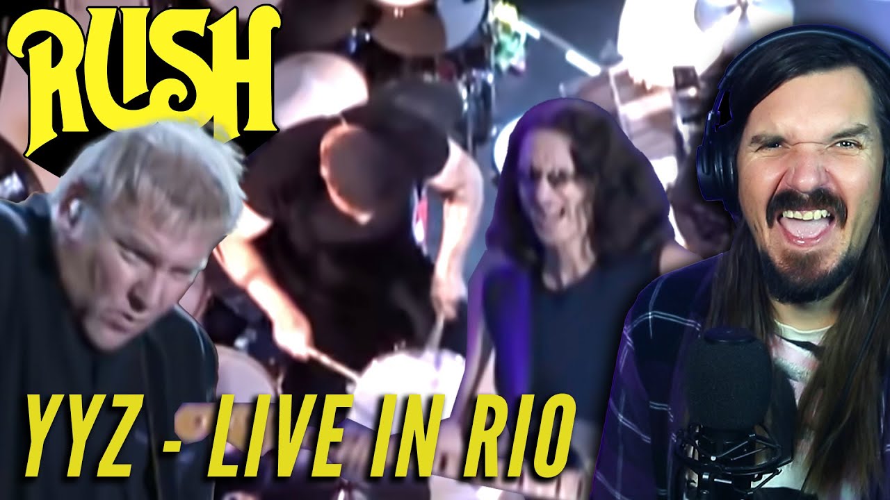 Rush Yyz Live Rio Reaction Youtube