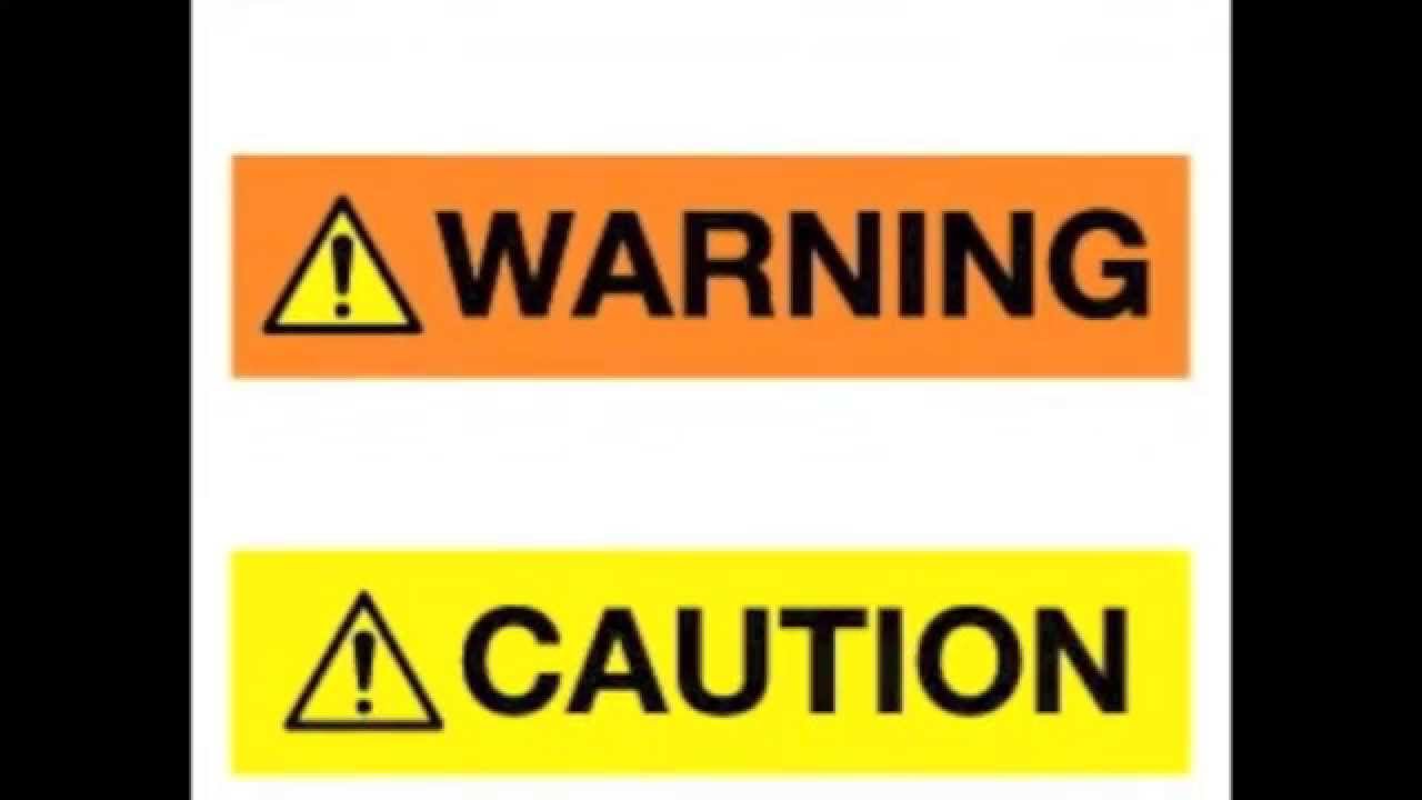 What Danger Warning Or Caution Signs Actually Mean Quiz Youtube