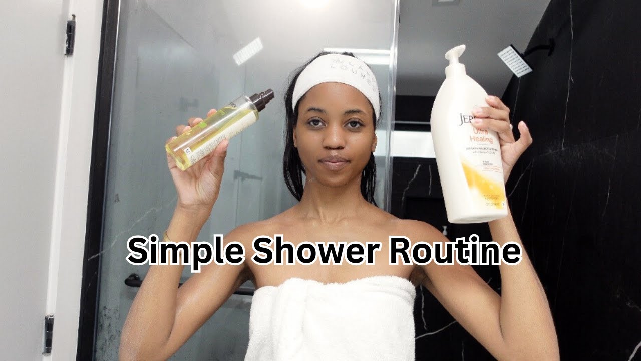 Everyday Shower Routine Super Simple Youtube