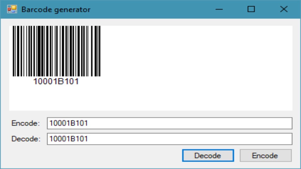 Vb Net Tutorial How To Generate Barcode Foxlearn Youtube