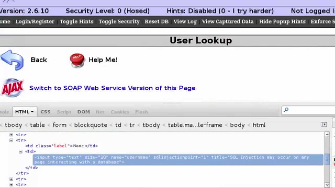 Uploading Php Web Shell Via Sql Injection Youtube