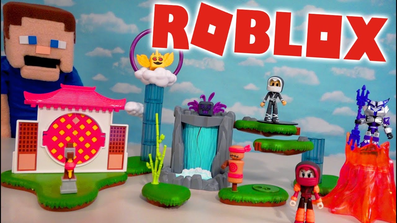 Roblox Devseries Ninja Legends Valley Action Figure Playset Youtube