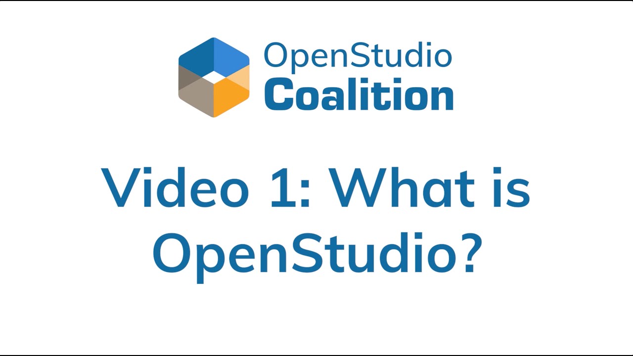 What Is Openstudio Introduction Video Youtube