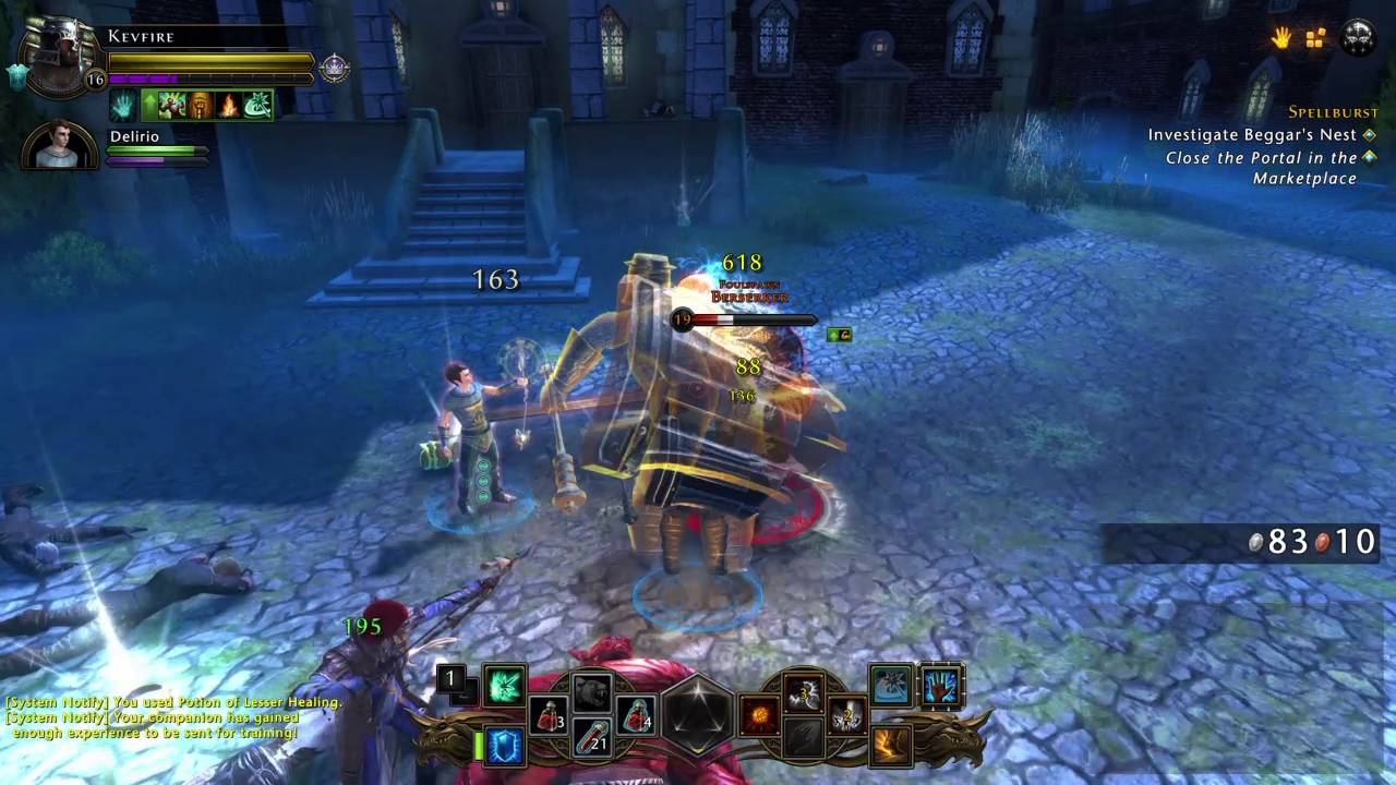 Neverwinter 2 Class Gameplay Part 1 Youtube