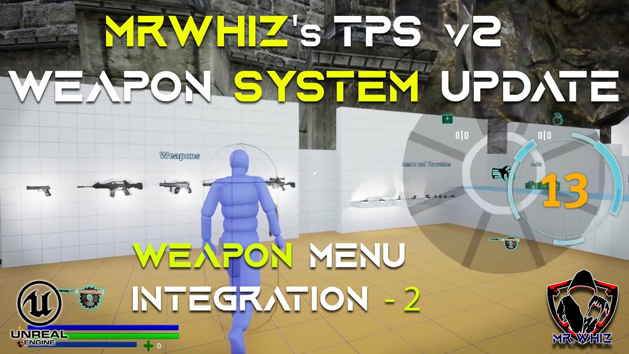 Tpsv2 Weapon System Update 013 Weapon Menu Integration 2 Youtube
