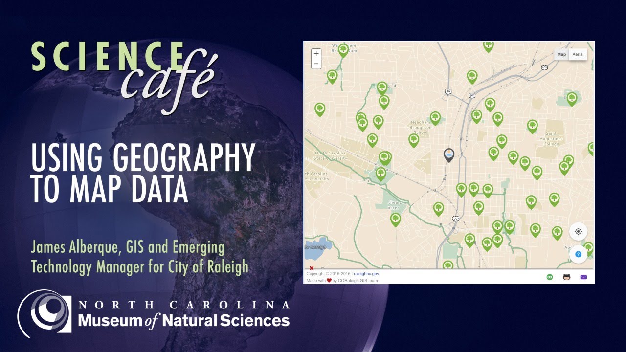 Virtual Science Cafe Using Geography To Map Data Youtube