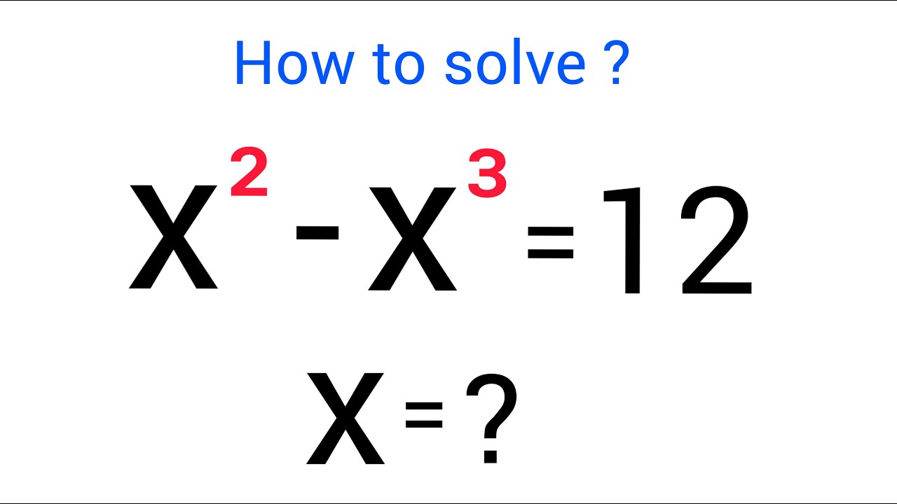 Korean Math Olympiad Question A Nice Algebra Problem Youtube