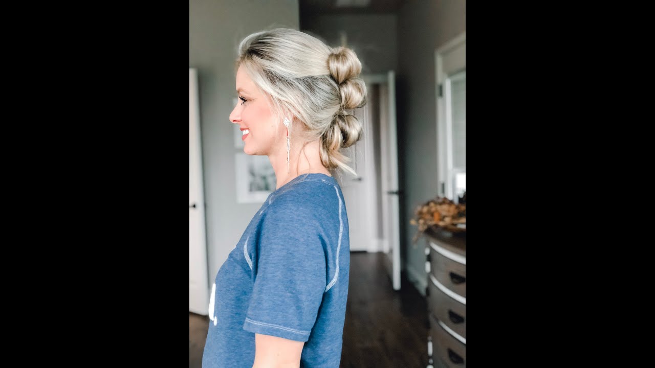 Tutorial Knotted Updo Youtube