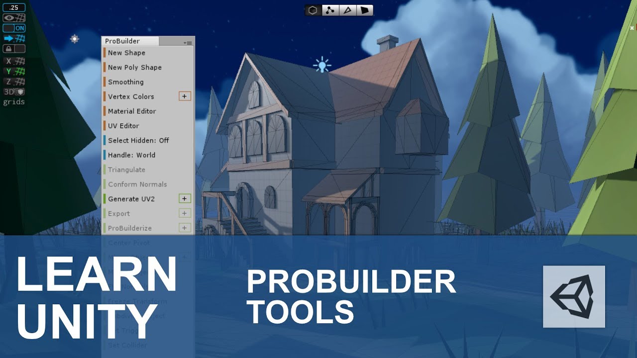 Unity Probuilder Introduction Youtube
