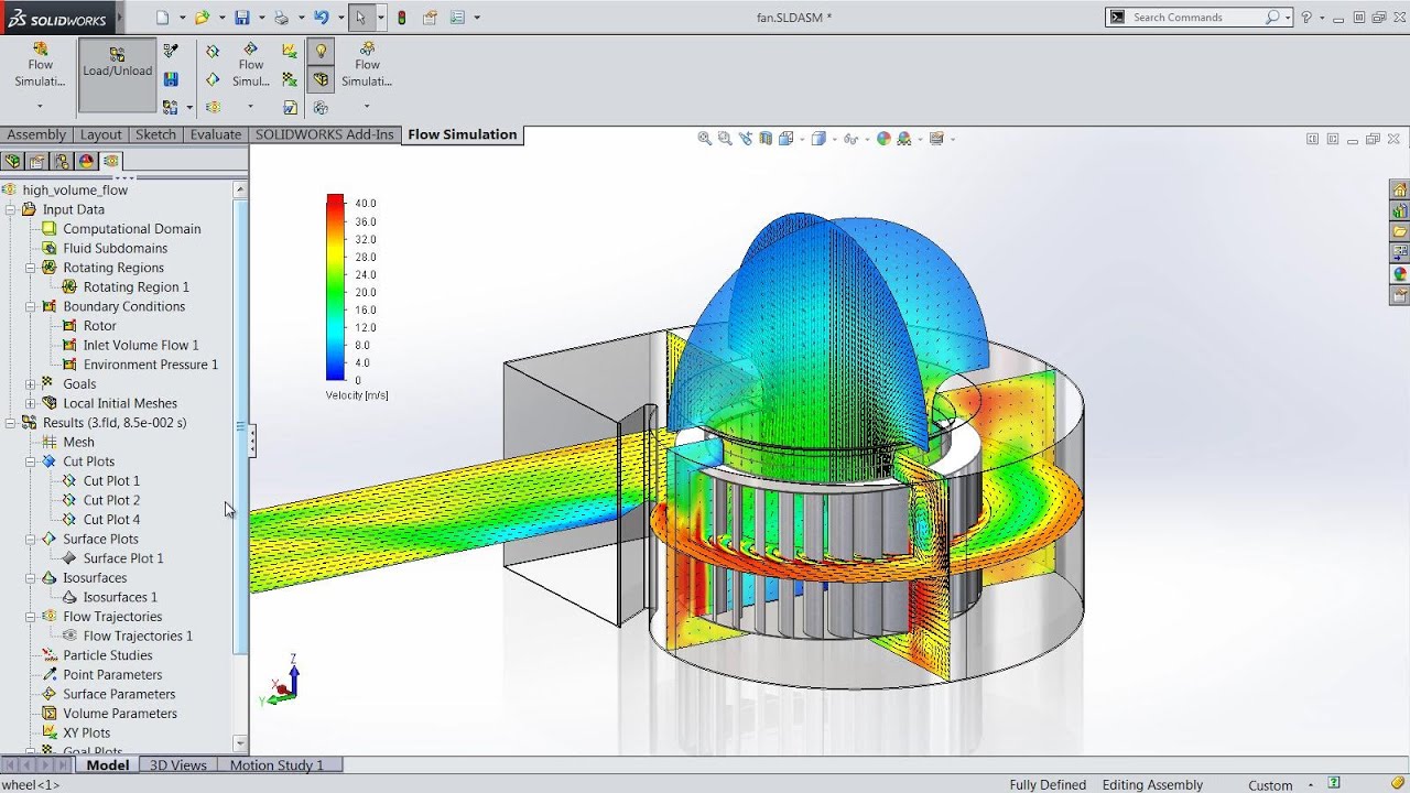 Solidworks Flow Simulation Fan Tutorial Lasopamd