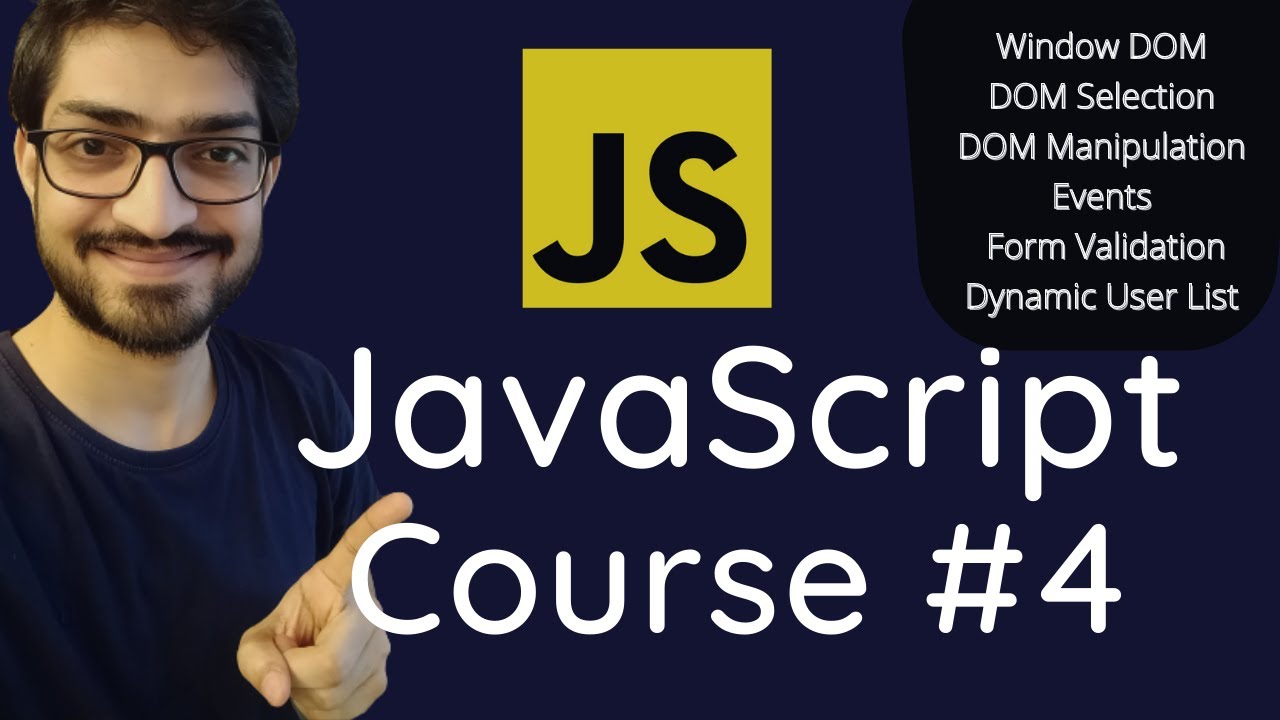 Javascript Tutorial For Beginners Course Part 4 Youtube