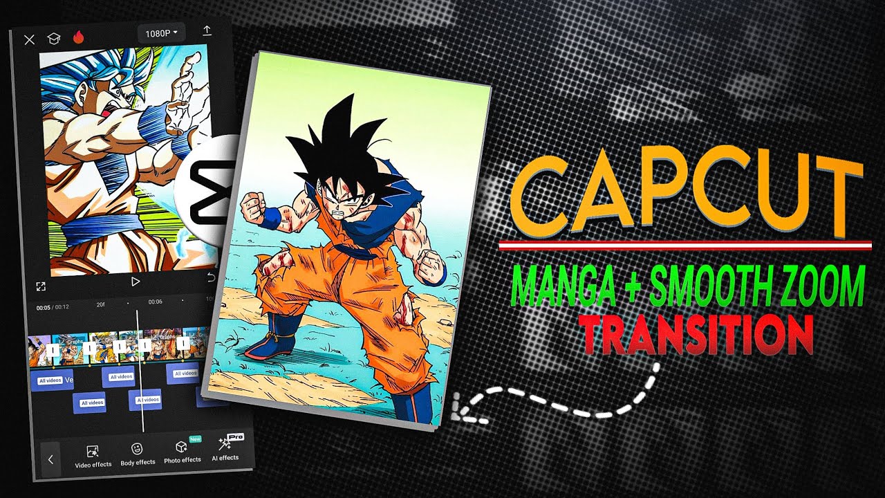 How To Make Ae Like Manga Smooth Zoom Transition On Capcut Full