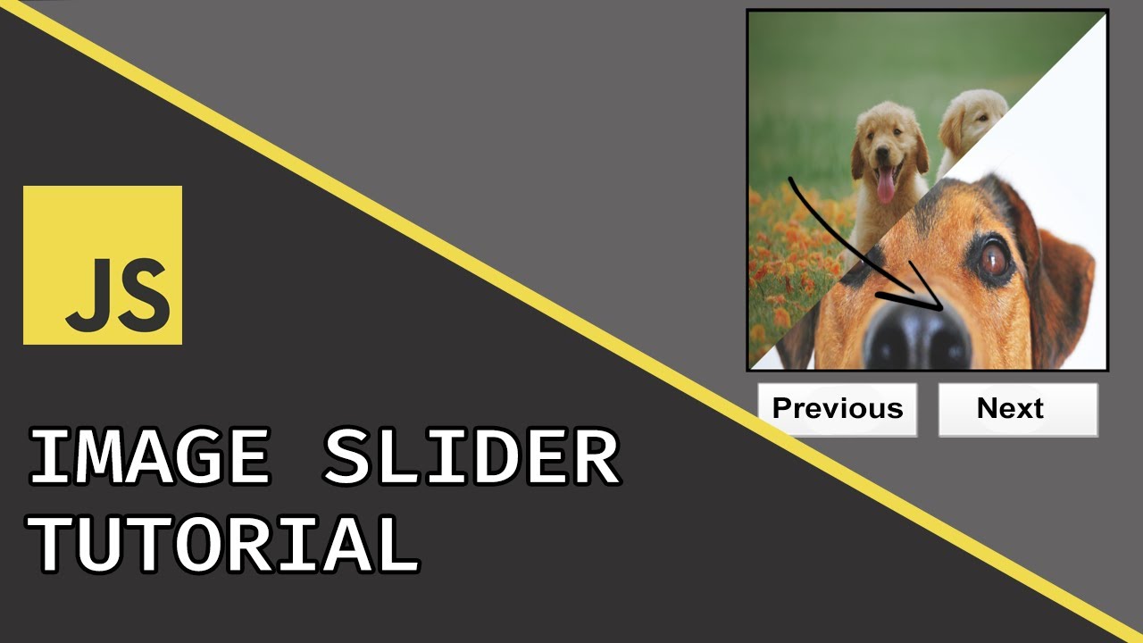 Image Slider Javascript Beginner Project Tutorial Youtube