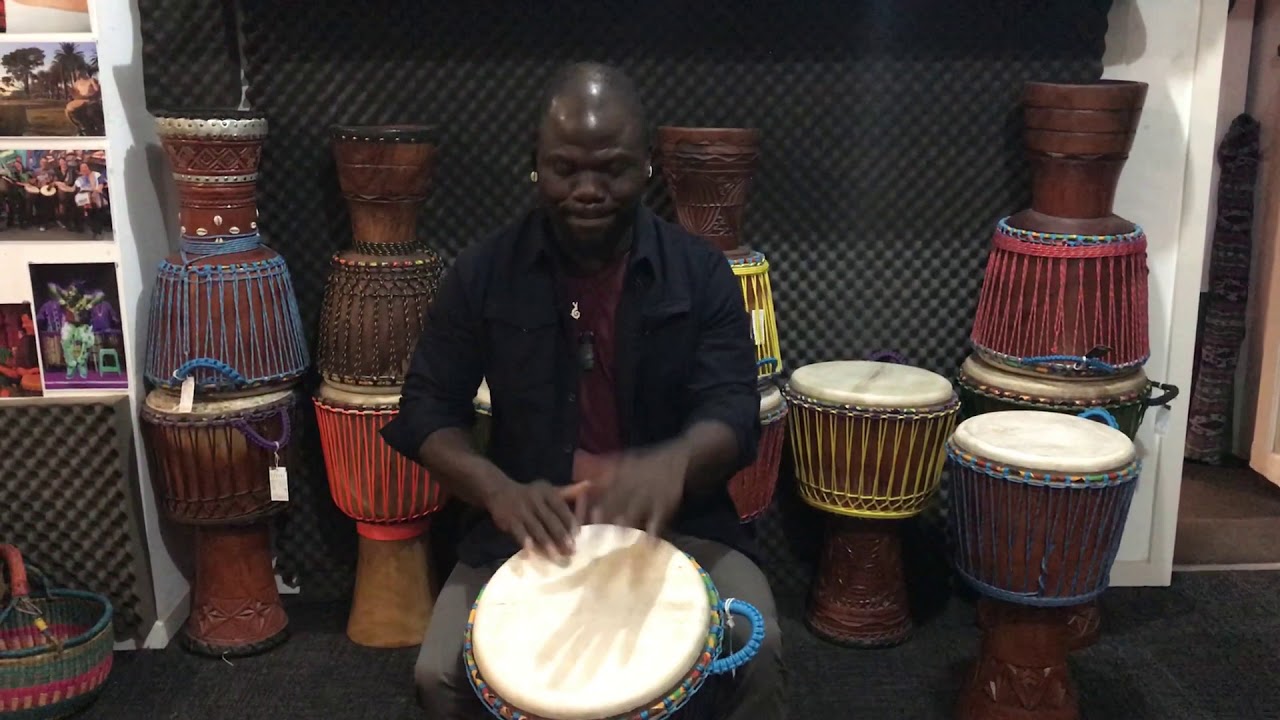 African Drumming Master Series Djembe Blue Meany Youtube