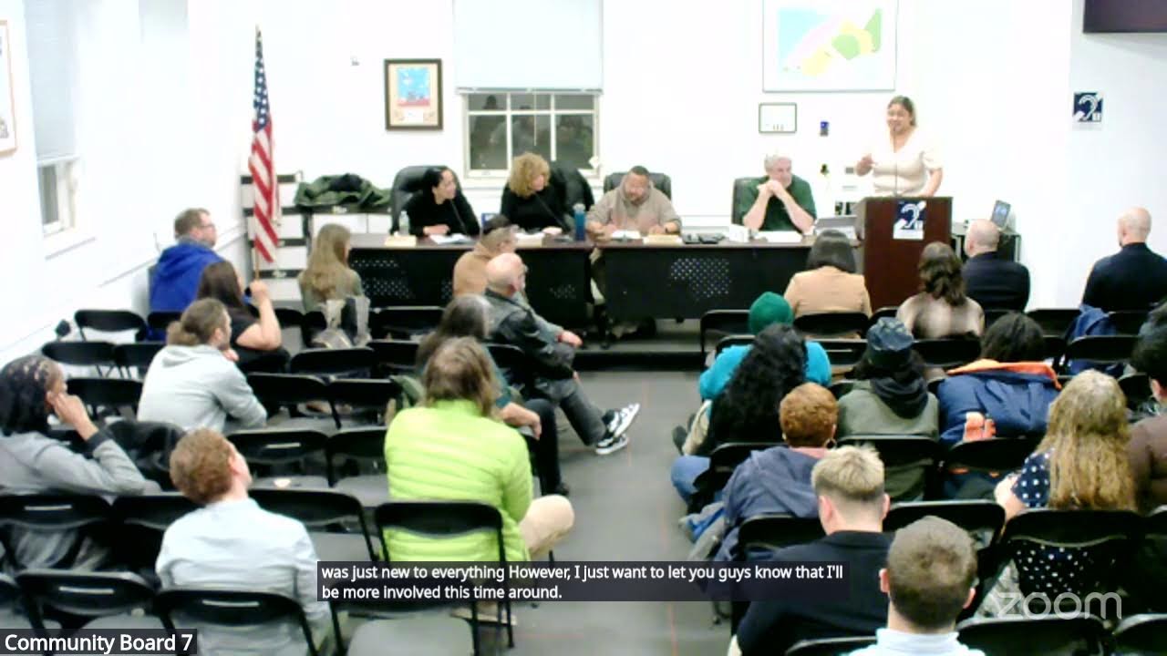 Cb7 April Board Meeting Youtube
