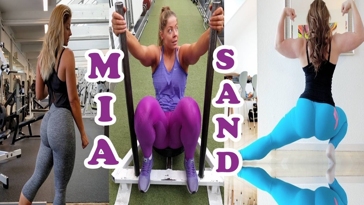 Mia Sand Danish Fitness Model Extreme Butt Exercises Youtube