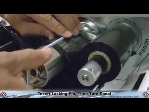 Zebra 105sl Ribbon And Label Loading Instructions Youtube Youtube