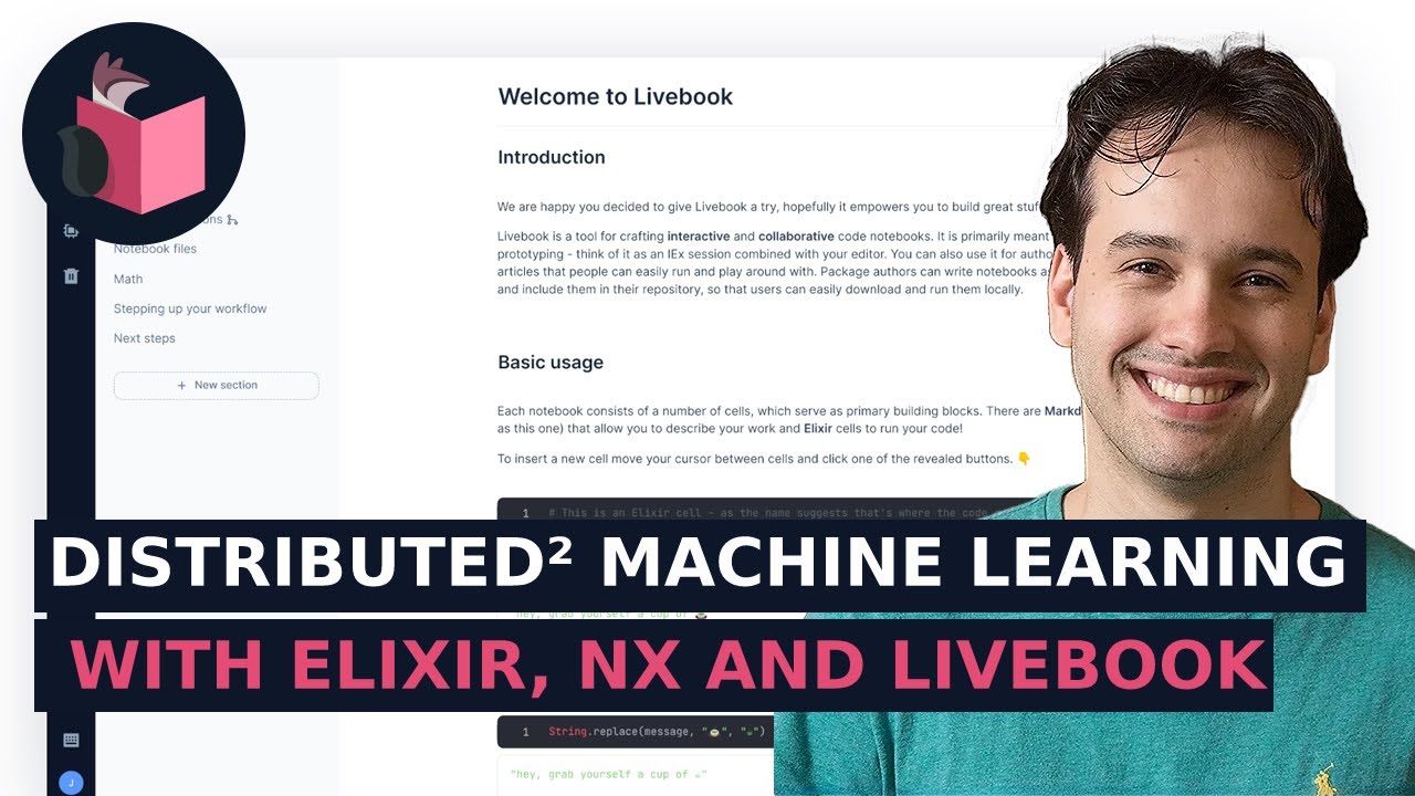 Distributed Machine Learning Notebooks With Elixir And Livebook