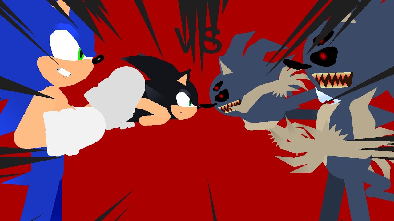 Sonic The Hedgehog Vs Sonic Exe Shinegolf