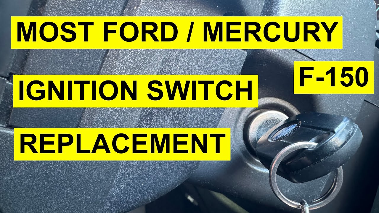 Ford F 150 F150 Ignition Switch Replacement Made Easy For Ford