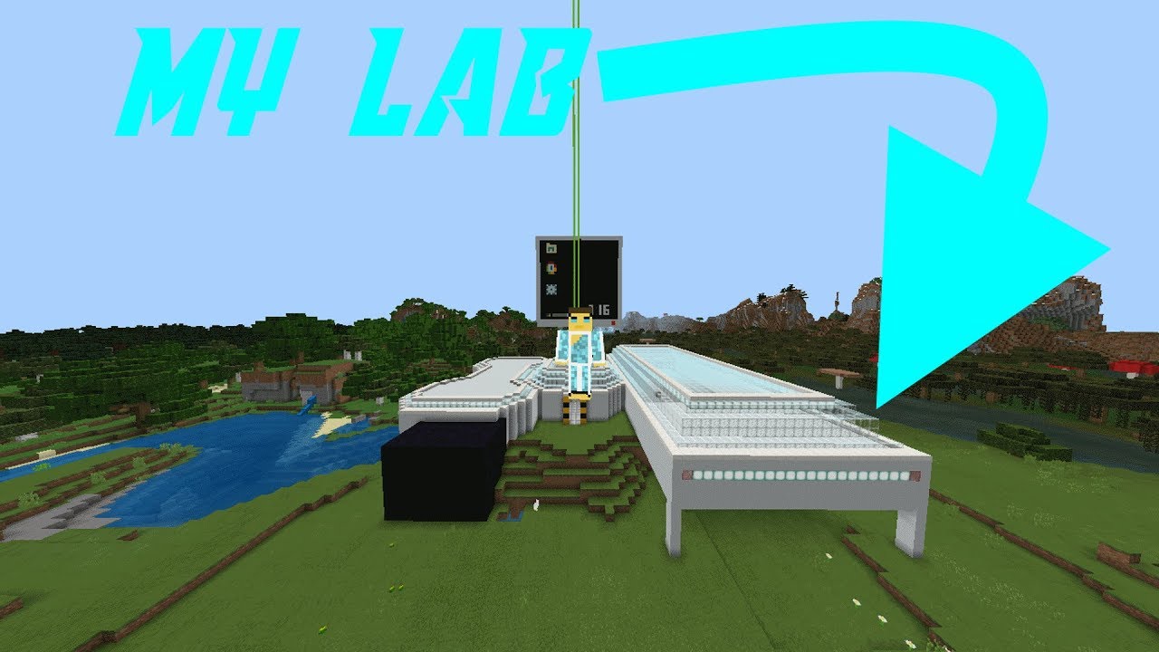 Minecraft Science Lab Tour Youtube