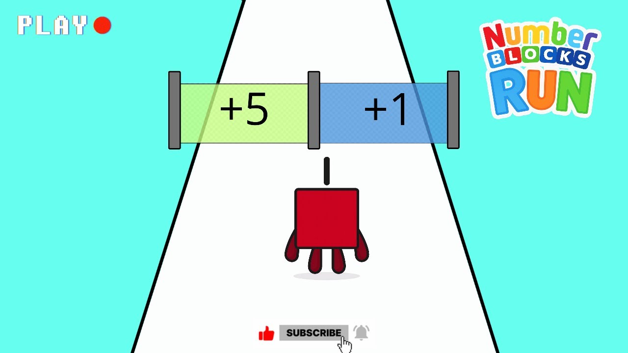 Numberblocks Run Stage 3 Studying Math Part 1 Youtube