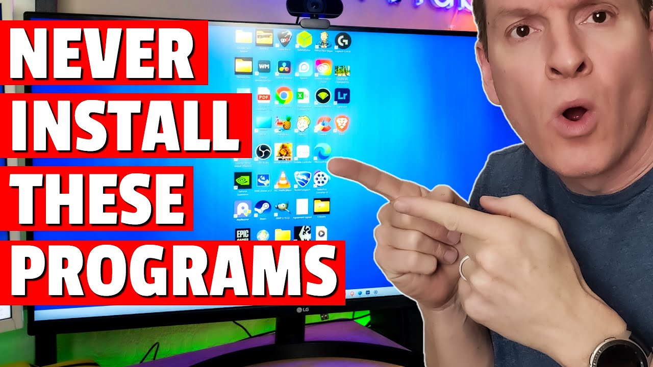Never Install These Programs On Your Computer Youtube