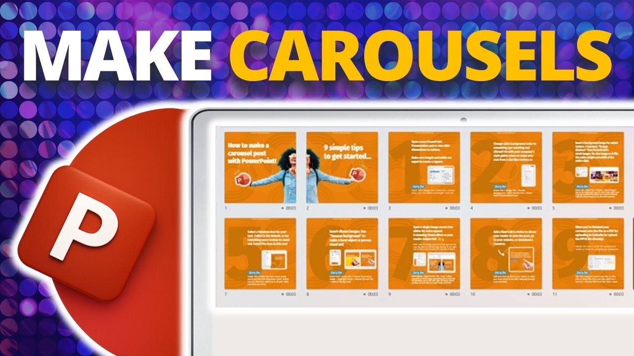 How To Make A Carousel In Powerpoint рџ ґ Ppt Tips Youtube