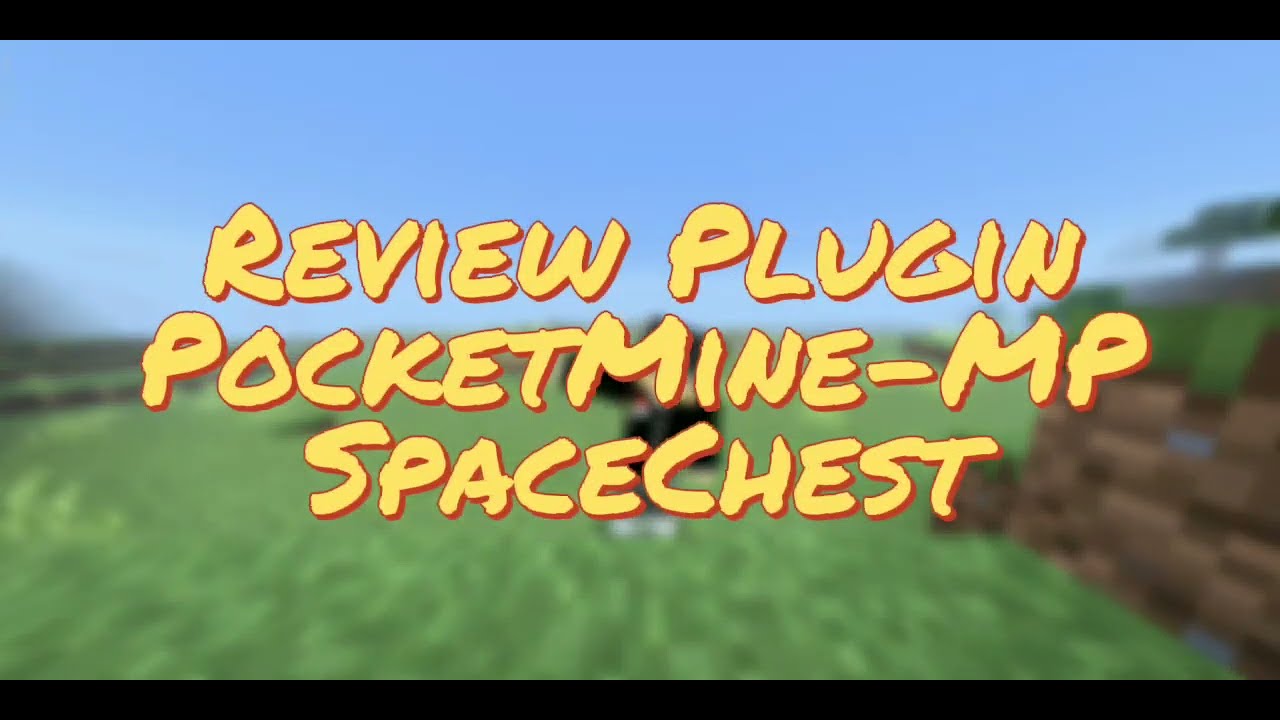 Plugin Pocketmine Mp Pm4 Spacechest Youtube