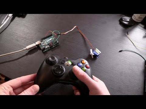 Using A Game Controller With Arduino And Processing Youtube