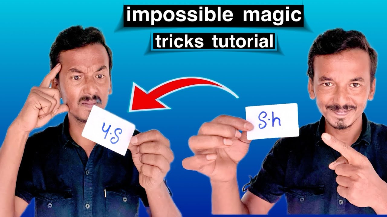 Amazing Mind Reading Magic Tricks Learn Card Prediction Magic Tricks