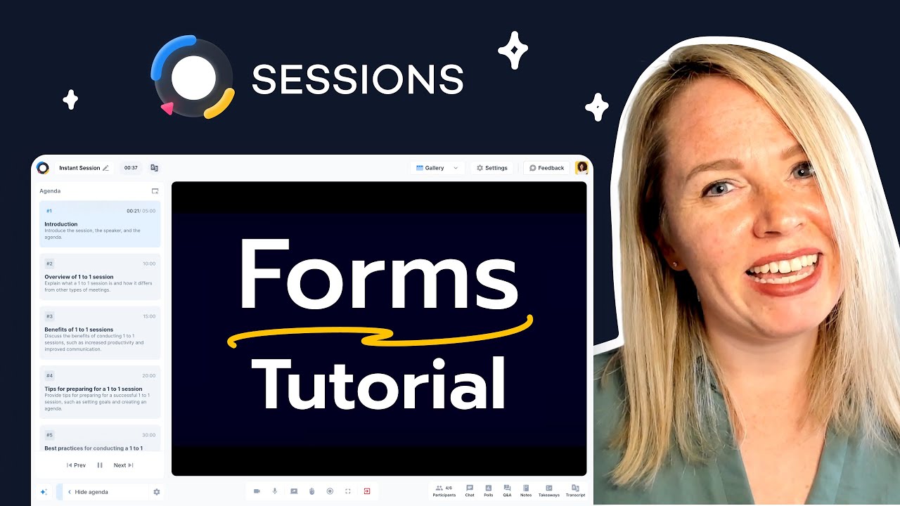 How To Use Forms In Sessions Youtube