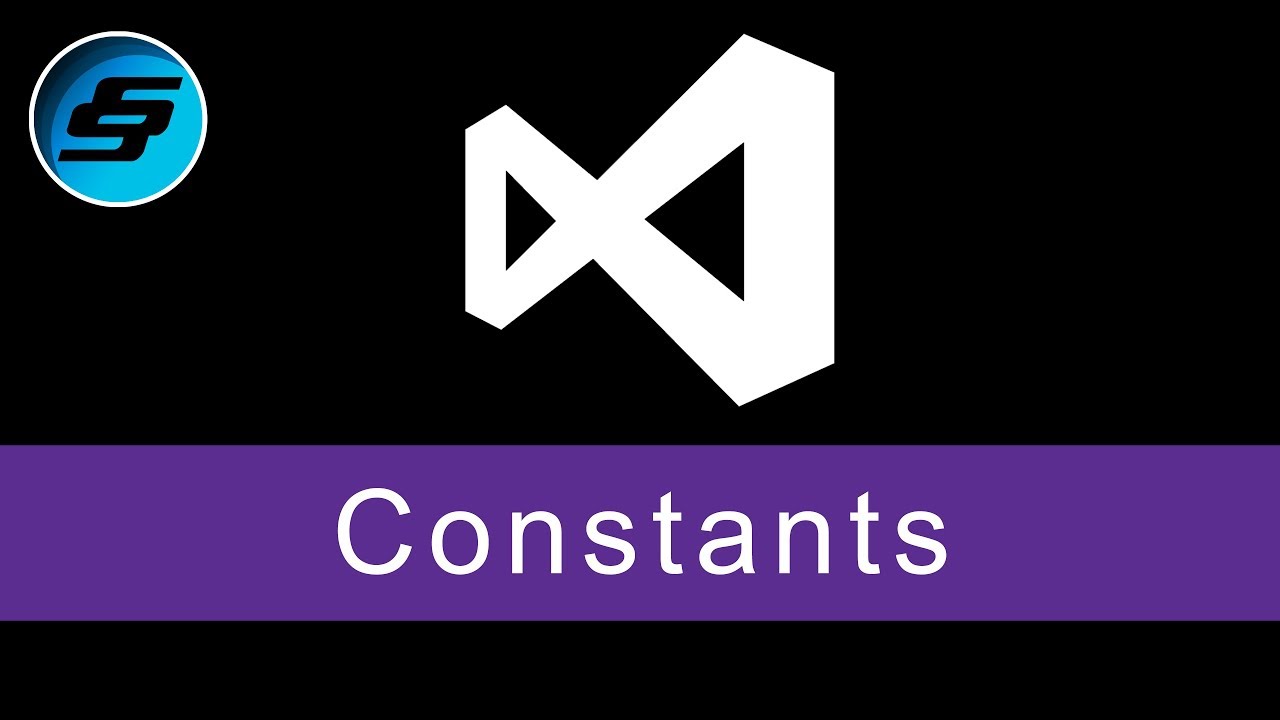 Constants Visual Basic Programming Vb Net Vbscript Youtube