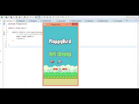 2d Game Flappy Bird With Java Source Code In Bio Youtube