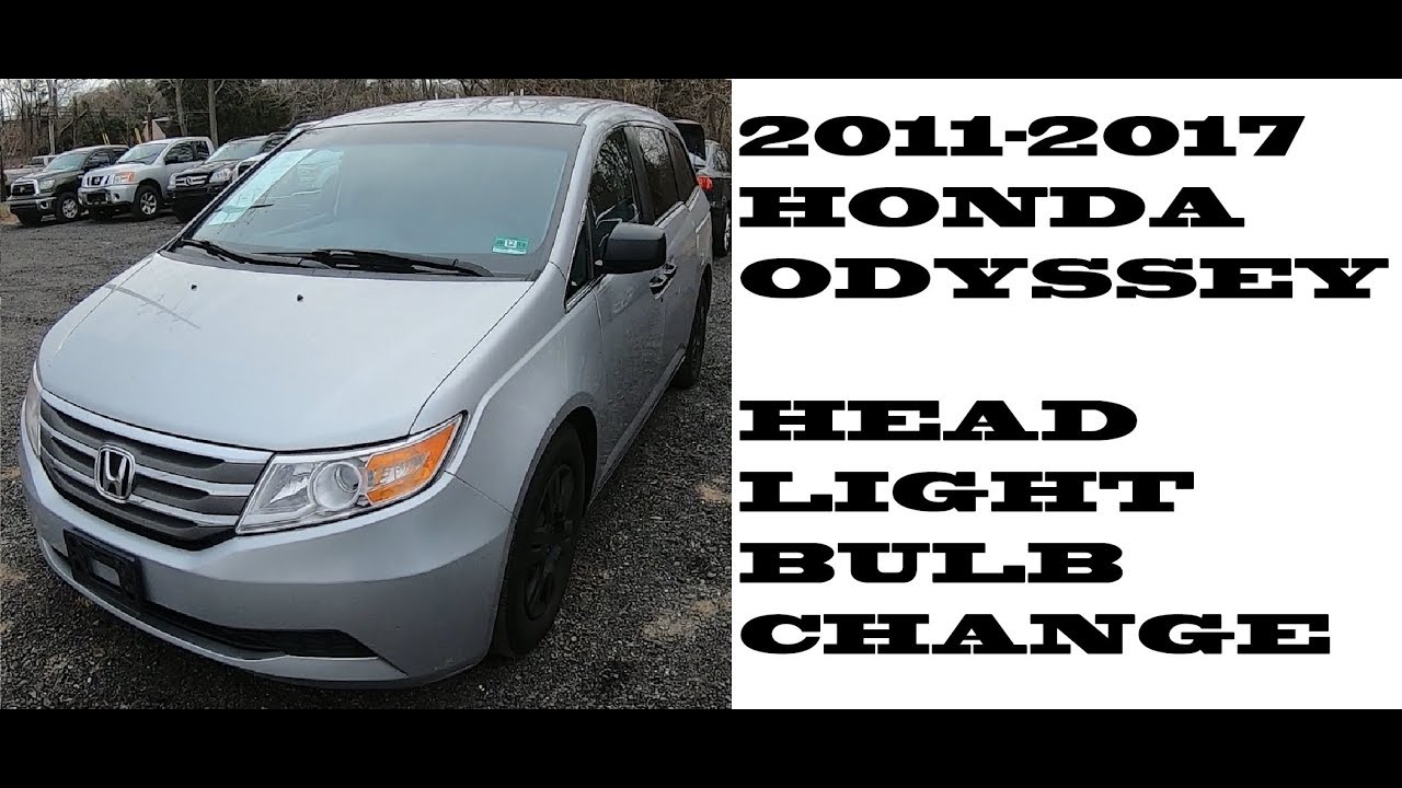 Change Headlight Honda Odyssey At Christopher Shirley Blog