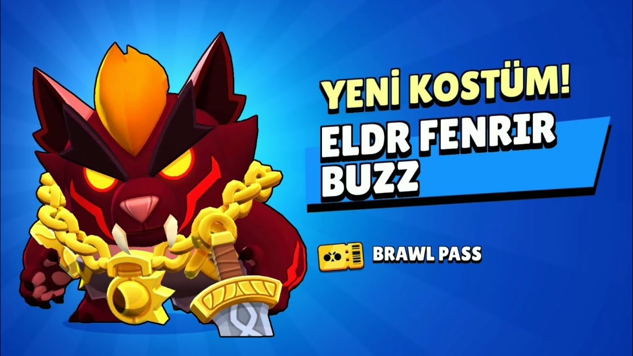 Yeni Efsane Kostüm Fenrir Buzz Brawl Stars Youtube