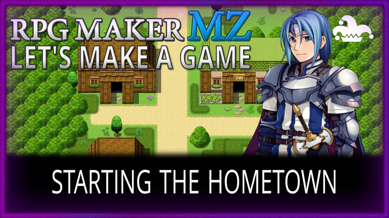 Starting The Hometown Let S Make A Game Mz Rpg Maker Mz 02 Youtube