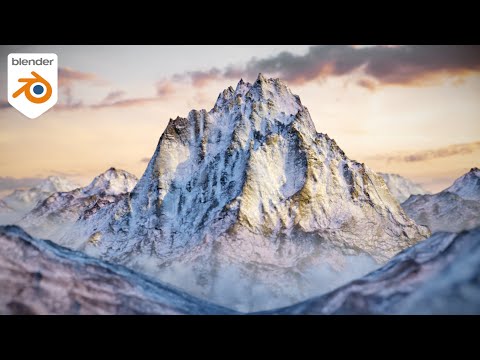 How To Make A Mountain Landscape In Blender