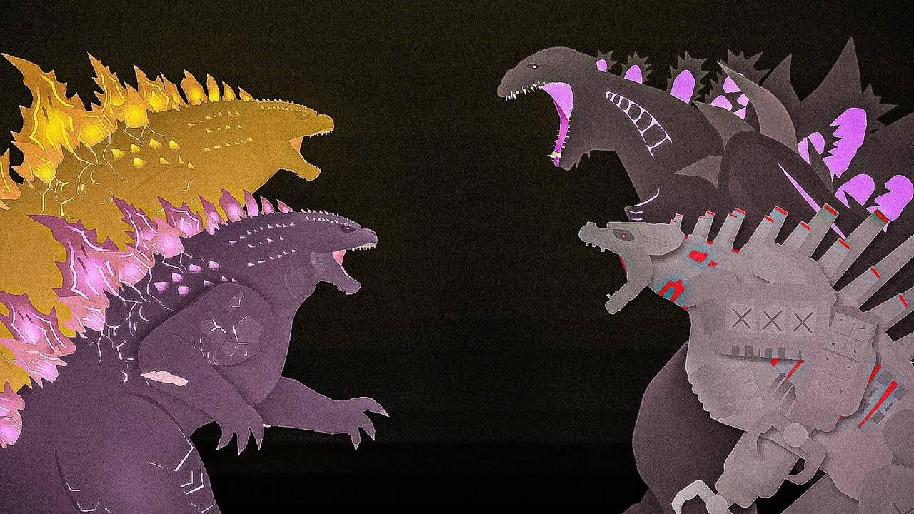 Evolved Godzilla Vs Mechagodzilla Hakaishin Godzilla Full Fight