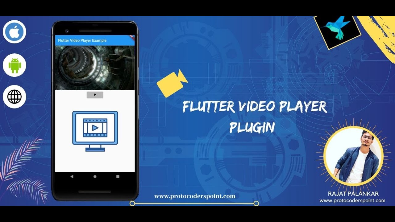 Flutter Video Player Widget Tutorial Youtube