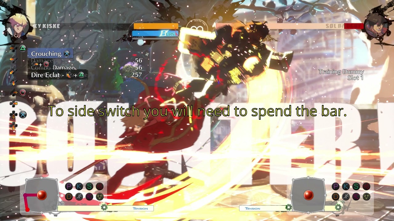 Guilty Gear Strive Ky Easy To Optimal 6h Counter Hit Combos Youtube