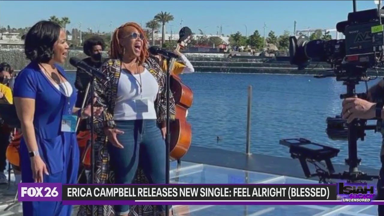 Gospel Singer Erica Campbell Releases New Single Feel Alright