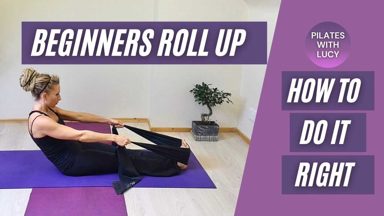 How To Do A Pilates Roll Up Beginners Pilates