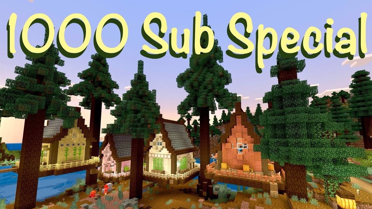 I Hit 1000 Youtube Subscribers Playing Minecraft Youtube