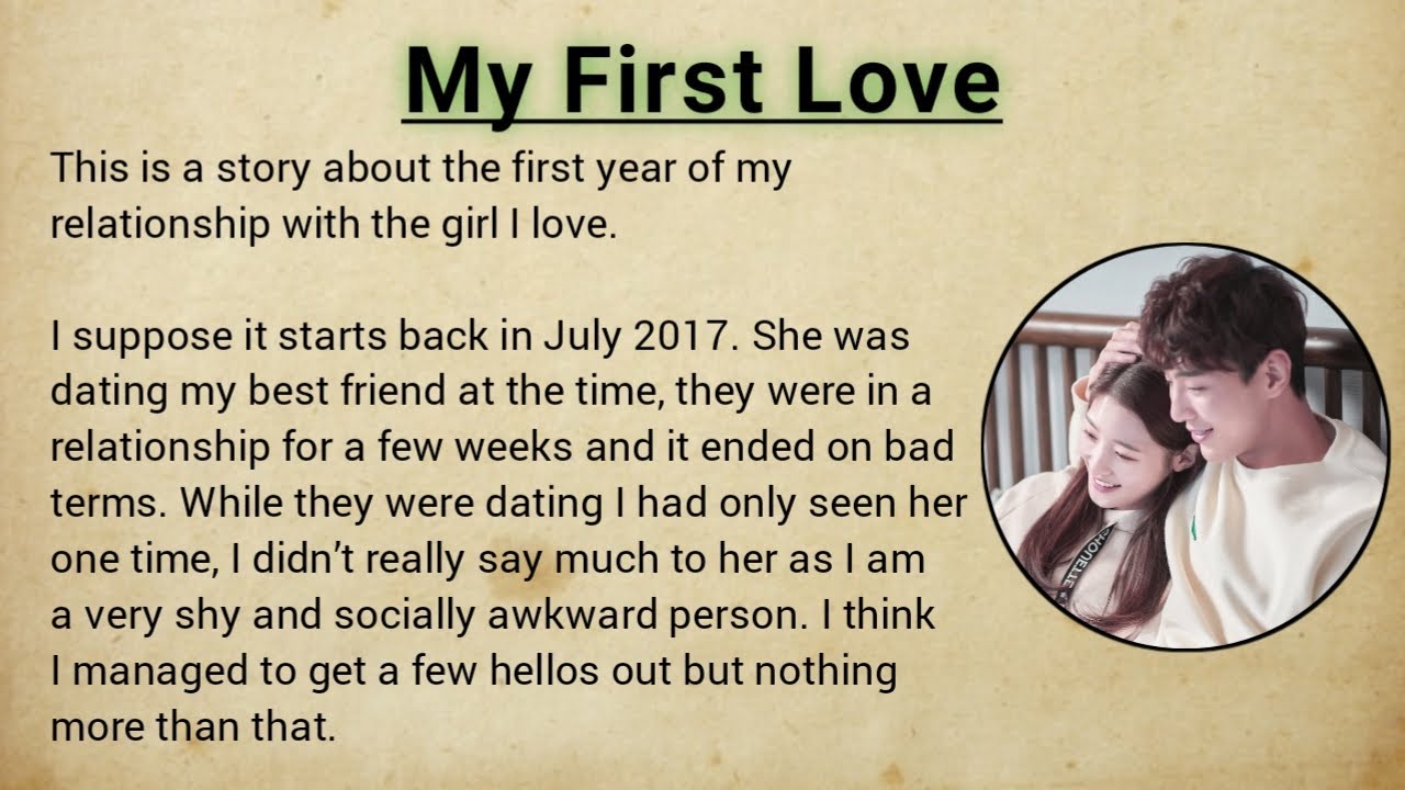 My First Love Level 3 Learn English Through Stories True Love Story